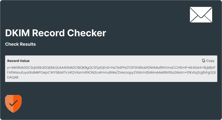 Free DKIM Checker • Verify DKIM Records | DKIM‑Checker.org